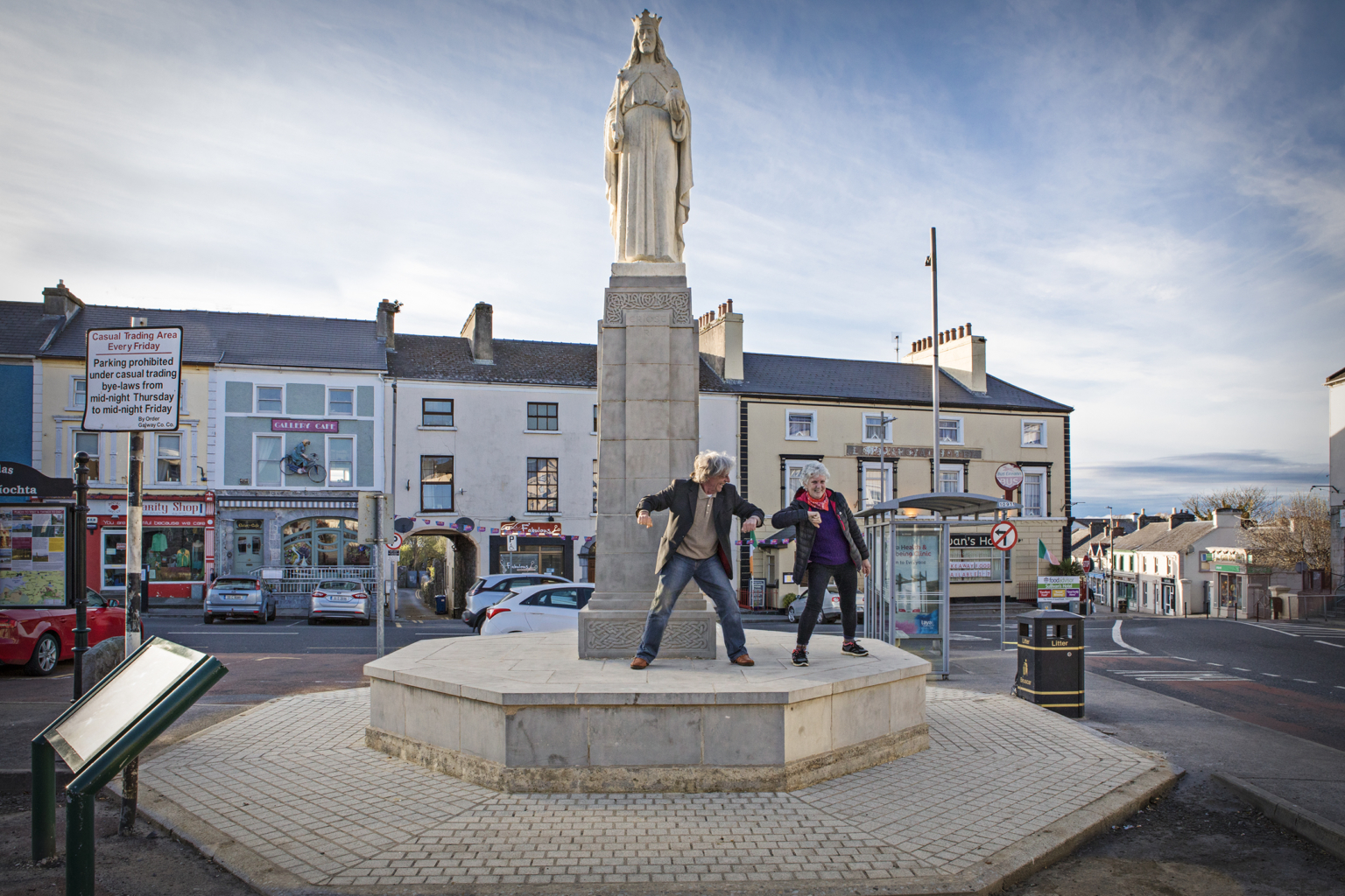 Phase one of works at Gort landmark complete – The Clare Echo News