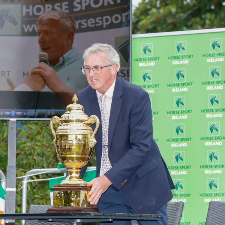 Warm welcome home for Michael Blake & Aga Khan trophy in Tuamgraney ...