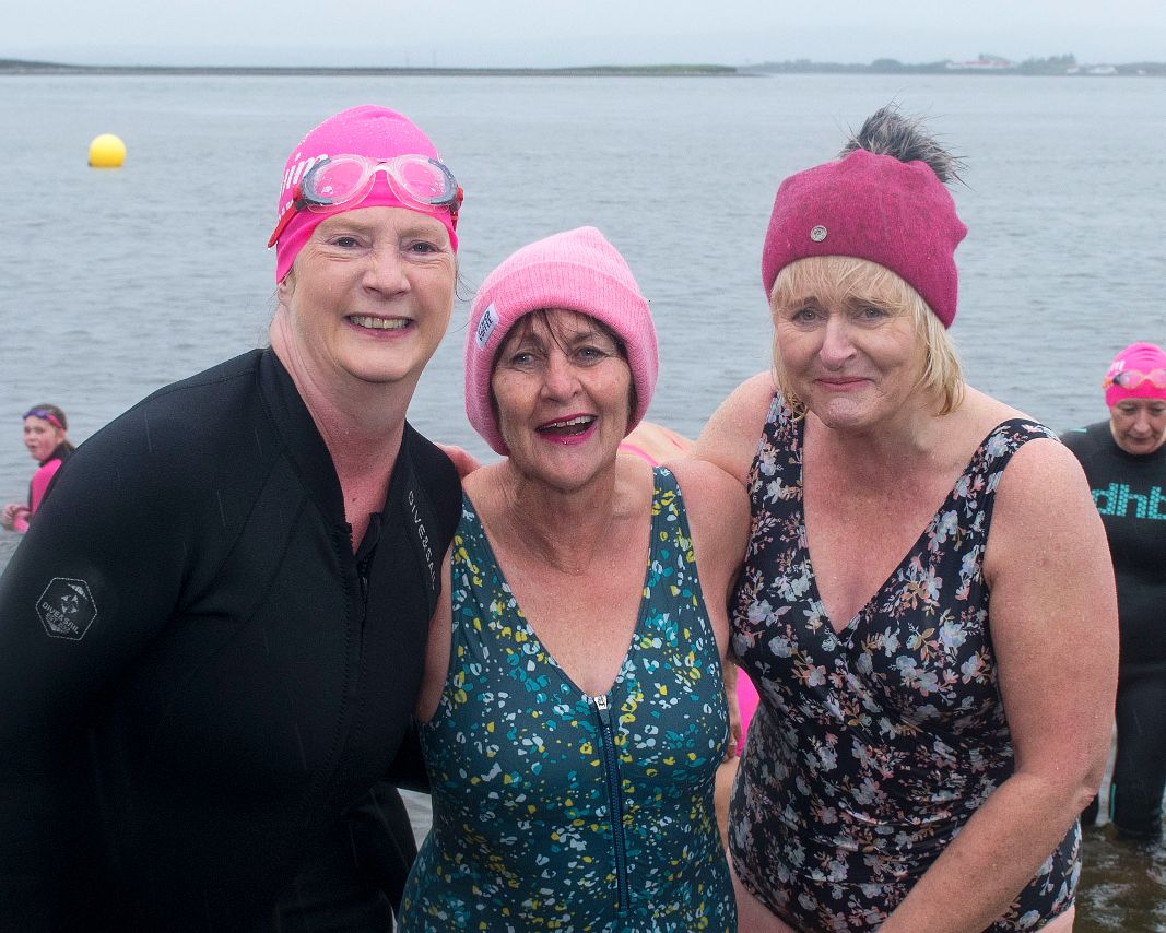 Swimmers make a splash for breast cancer research in Cappa - Clare Echo