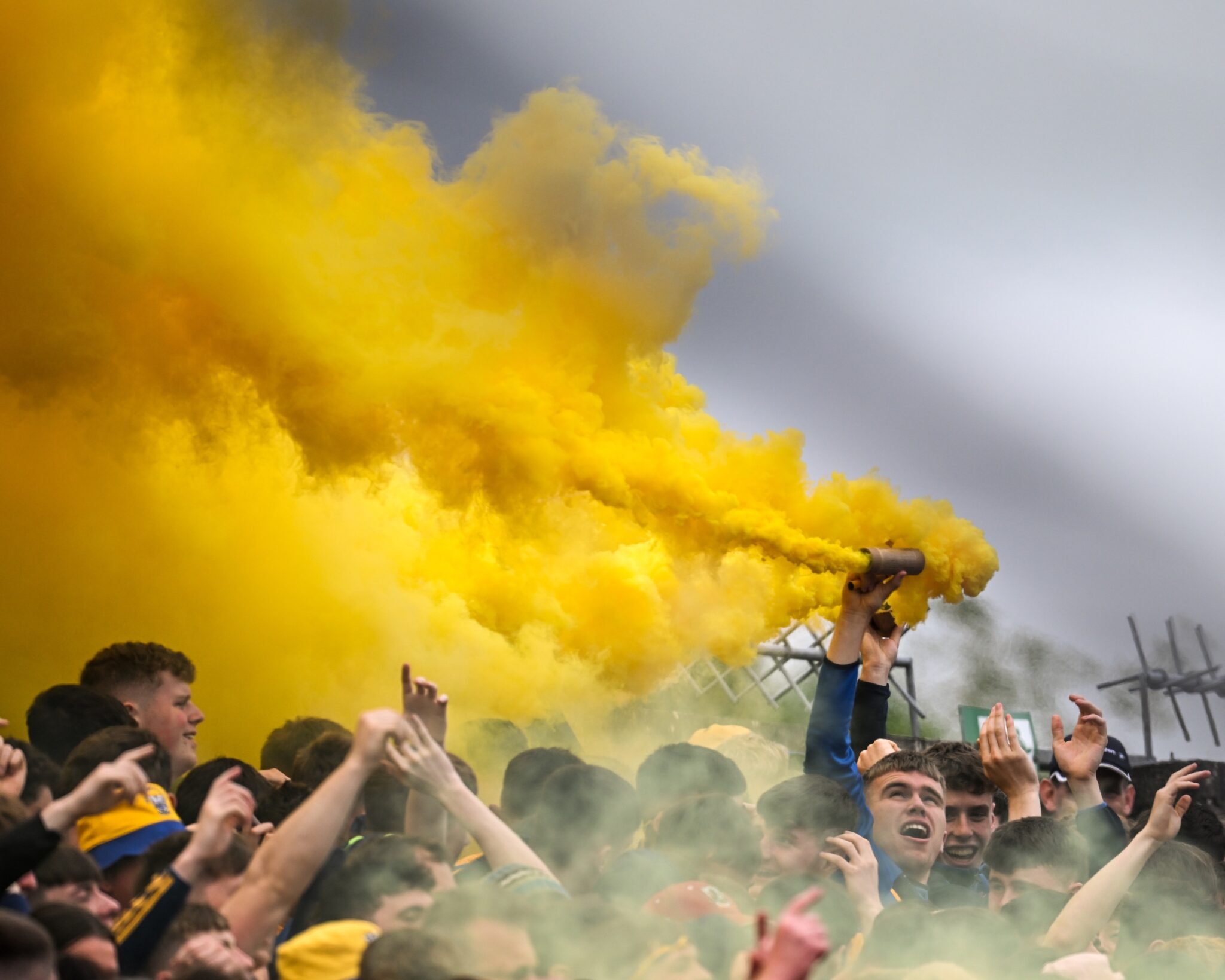Clare supporters send hurlers off to Munster Final in style - Clare Echo