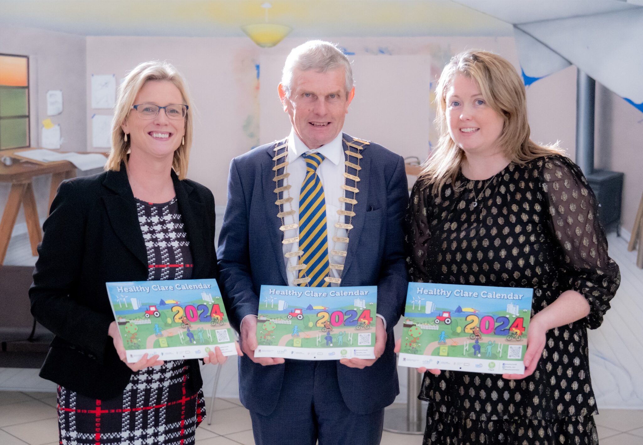 Council launch health & wellbeing calendar for 2024 - Clare Echo