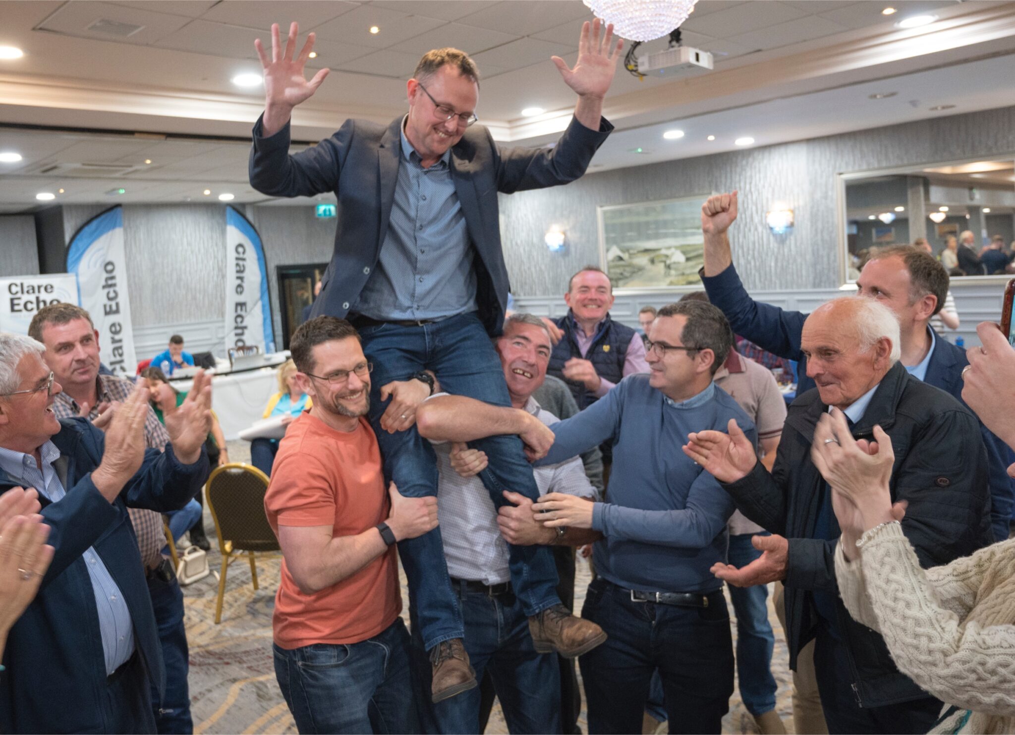 Talty triumphant following 'ferocious election campaign' - Clare Echo