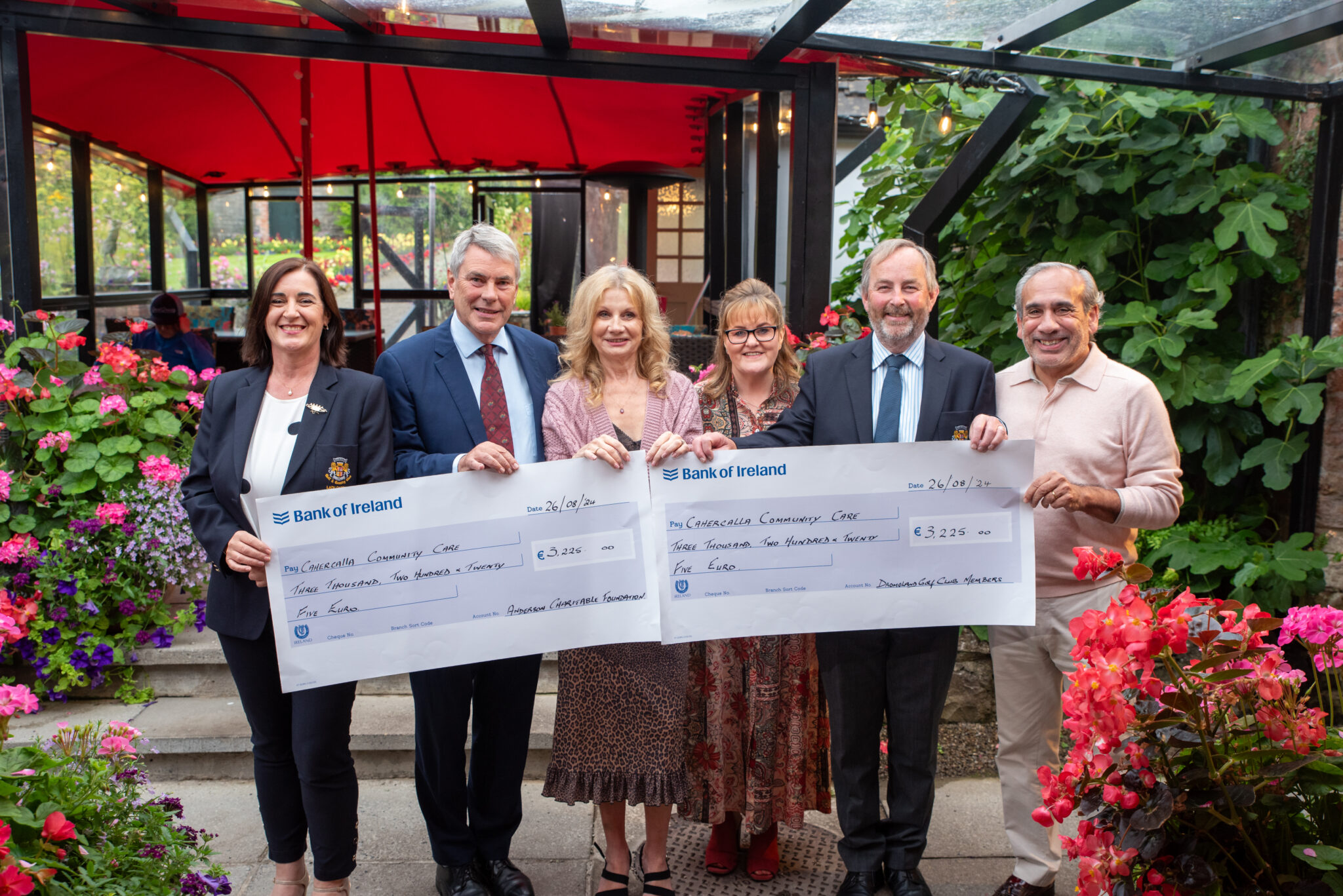 Dromoland members help raise vital funds for Cahercalla - Clare Echo